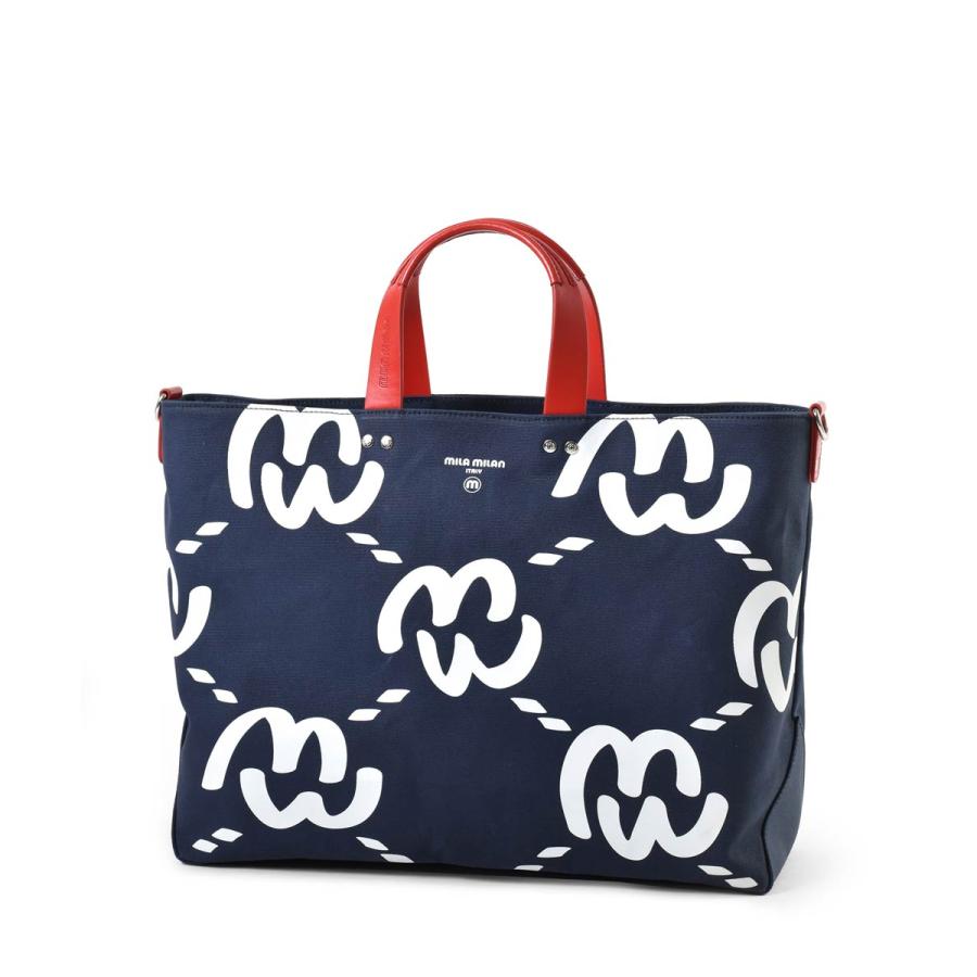 mila milanミラ・ミラン トートボストンバッグ B4 2WAY (ミミ) ≪バッグ ファスナー メンズ 男性 女性 コンパクト ミニ おでかけ ゴルフ 旅行 父の日 ≫ ...