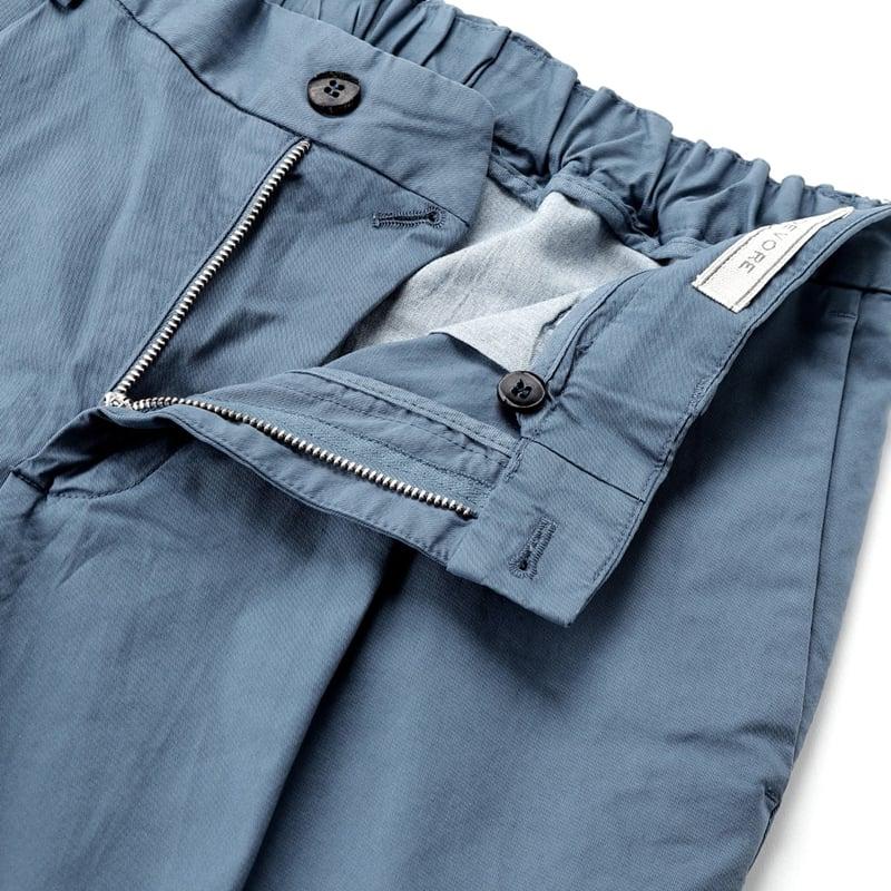 【SALE】デヴォレ インチピット DEVORE incipit ／ 25SS 製品染め2PLYコットンストレッチツイル1プリーツシャーリング ...