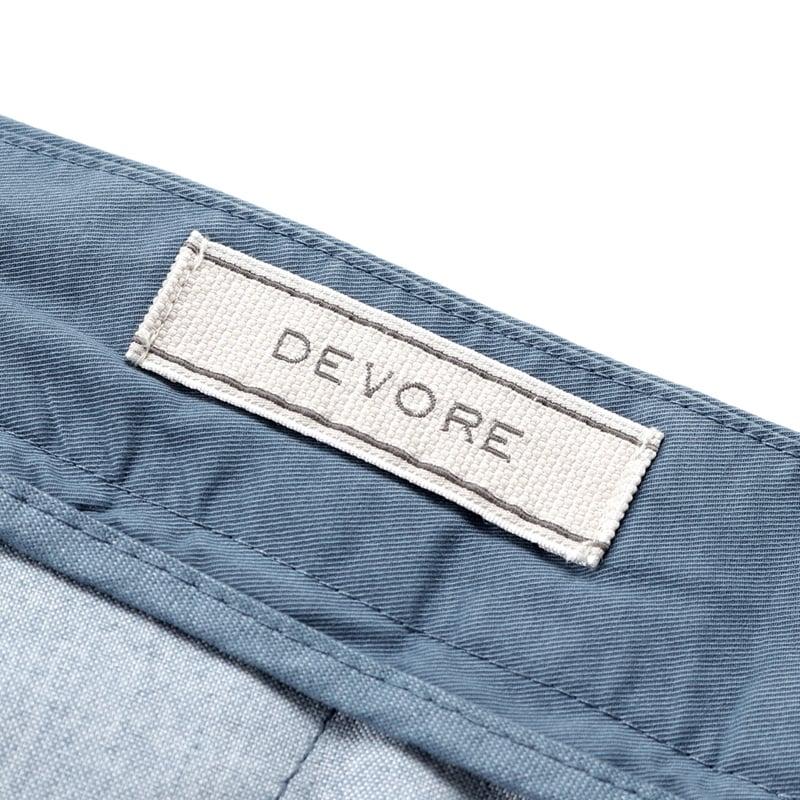 【SALE】デヴォレ インチピット DEVORE incipit ／ 25SS 製品染め2PLYコットンストレッチツイル1プリーツシャーリング ...