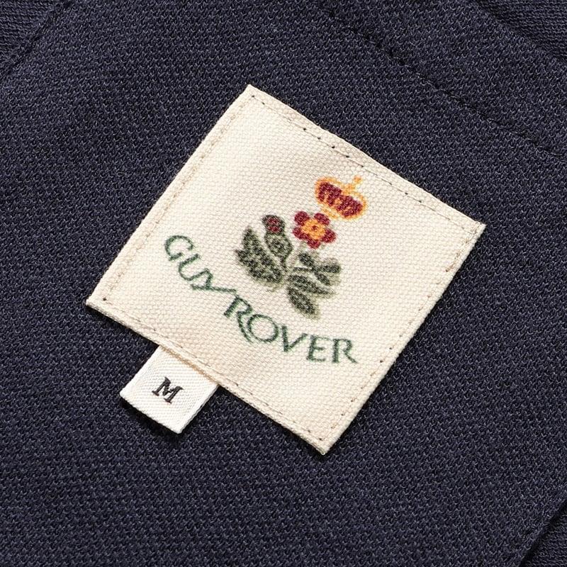GUY ROVER ギローバー ／ 25SS コットン鹿の子2Bシャツジャケット「GR113」（ネイビー） : 粋な着こなしヤフー店 - 通販 - Yahoo!ショッピング