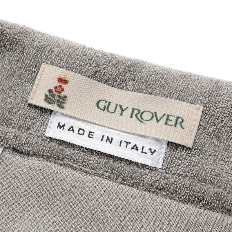 GUY ROVER ギローバー ／ 25SS コットンパイル半袖スキッパーポロシャツ「PC216」（グレー） : 粋な着こなしヤフー店 - 通販 - Yahoo!ショッピング