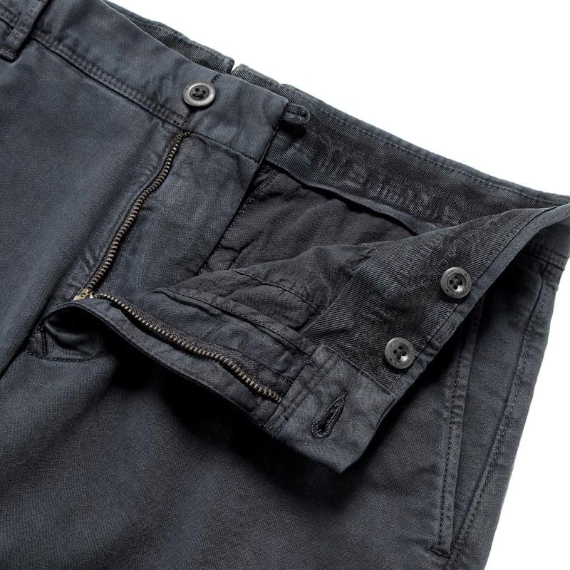 インコテックススラックス INCOTEX SLACKS ／ 24-25AW 製品染めコットンストレッチサテンチノパンツ「18S100-4697A」（ネイビー） : itx2420301 : 粋 ...