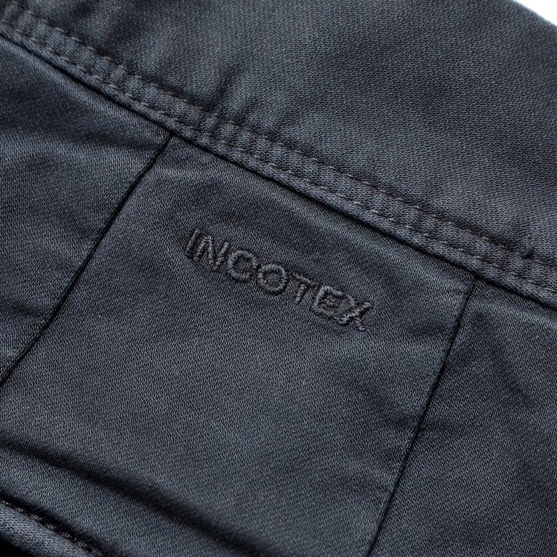 インコテックススラックス INCOTEX SLACKS ／ 24-25AW 製品染めコットンストレッチサテンチノパンツ「18S100-4697A」（ネイビー） : itx2420301 : 粋 ...