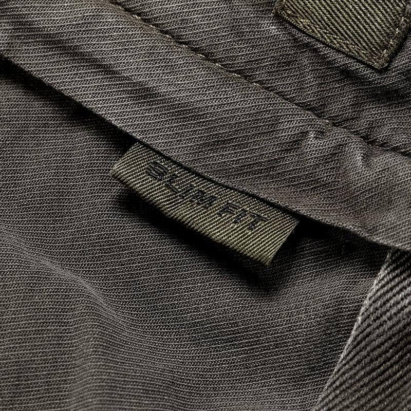 INCOTEX インコテックススラックス SLACKS ／ 製品染めコットンストレッチサテンチノパンツ「18S100-4697A」（ブラウングレー） : 粋な着こなしヤフー店 - 通販 ...