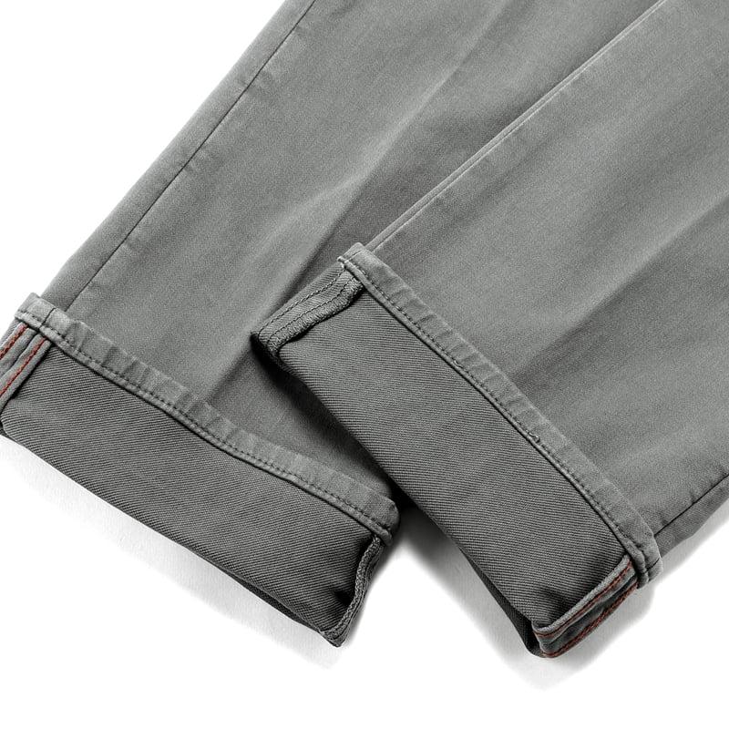 INCOTEX インコテックススラックス SLACKS ／ 製品染めコットンストレッチサテンチノパンツ「18S100-4697A」（グレー） : 粋な着こなしヤフー店 - 通販 - Yahoo ...