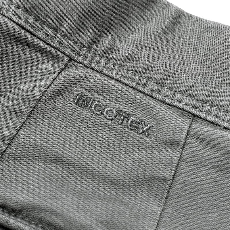 INCOTEX インコテックススラックス SLACKS ／ 製品染めコットンストレッチサテンチノパンツ「18S100-4697A」（グレー） : 粋な着こなしヤフー店 - 通販 - Yahoo ...