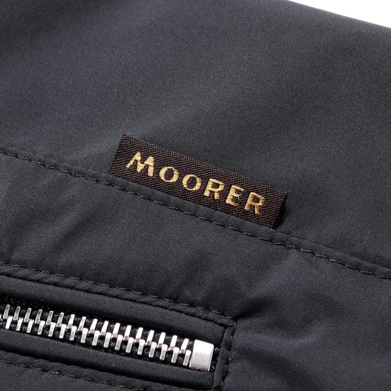 MOORER（ムーレー） MOORER ／ 防水透湿ポリエステルタフタフーデッドベスト「LUIS-STP」（BLU／ネイビー） : 粋な ...