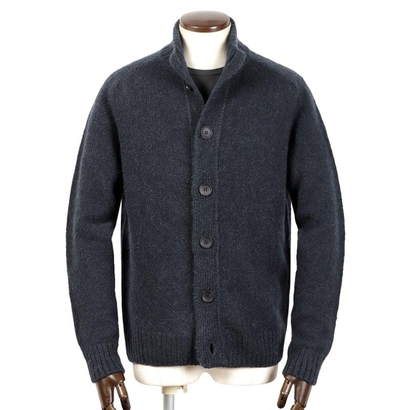 【SALE】サンモリッツ S.Moritz ／ 24-25AW アルパカウール5ゲージ立ち襟ニットカーディガン「BB3MLM WA5R」（ネイビー） : 粋な着こなしヤフー店 - 通販 ...