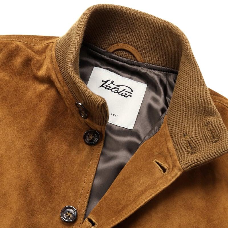Valstar ヴァルスター ／ ゴートスエードバルスターブルゾン「VALSTARINO 407A.F228」（SANDAL／タバコブラウン） : 粋な着こなしヤフー店 - 通販 ...