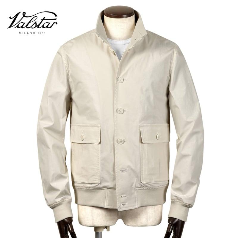 Valstar ヴァルスター ／ 軽量コットンストレッチポプリンバルスターブルゾン「VALSTARINO 407A.A086」（CHAMPIGNON／アイボリー） : 粋な着こなしヤフー店 ...