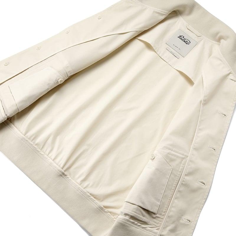 Valstar ヴァルスター ／ 軽量コットンストレッチポプリンバルスターブルゾン「VALSTARINO 407A.A086」（CHAMPIGNON／アイボリー） : 粋な着こなしヤフー店 ...