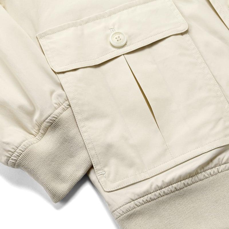 Valstar ヴァルスター ／ 軽量コットンストレッチポプリンバルスターブルゾン「VALSTARINO 407A.A086」（CHAMPIGNON／アイボリー） : 粋な着こなしヤフー店 ...