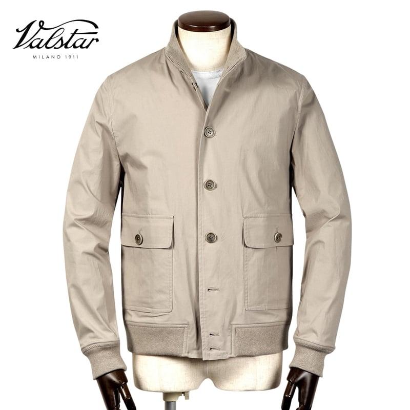 Valstar ヴァルスター ／ 軽量コットンストレッチポプリンバルスターブルゾン「VALSTARINO 407A.A086」（DESERT／グレージュ） : 粋な着こなしヤフー店 - 通販 ...