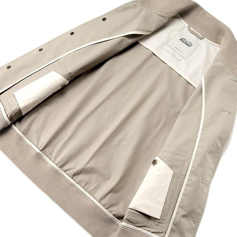 Valstar ヴァルスター ／ 軽量コットンストレッチポプリンバルスターブルゾン「VALSTARINO 407A.A086」（DESERT／グレージュ） : 粋な着こなしヤフー店 - 通販 ...