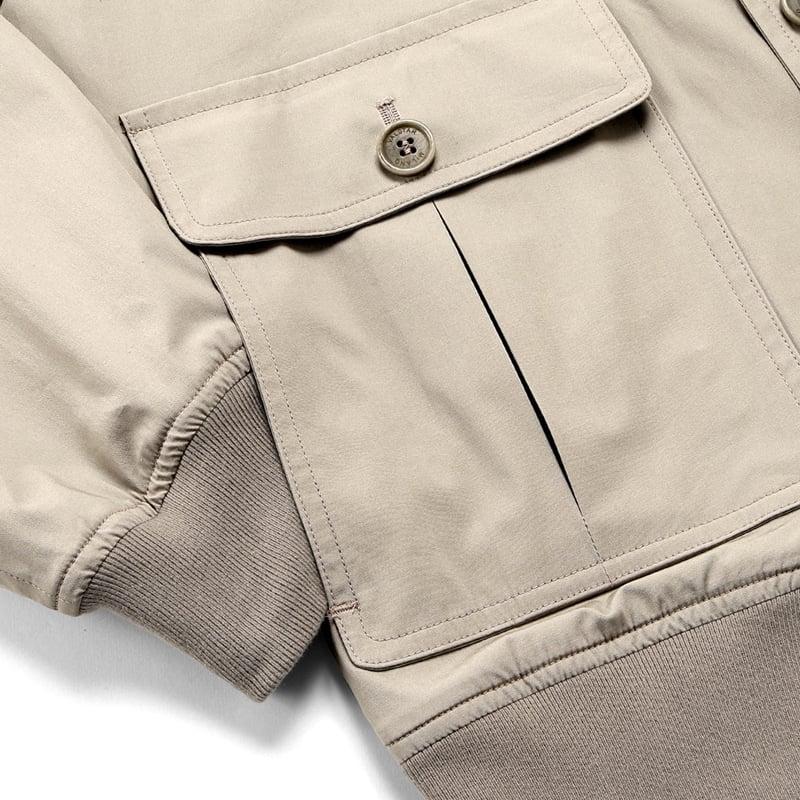 Valstar ヴァルスター ／ 軽量コットンストレッチポプリンバルスターブルゾン「VALSTARINO 407A.A086」（DESERT／グレージュ） : 粋な着こなしヤフー店 - 通販 ...