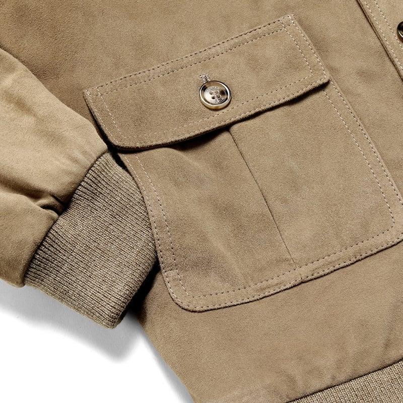 Valstar ヴァルスター ／ ゴートスエードバルスターブルゾン「VALSTARINO 407A.F228」（GREGE／グレージュ） : 粋な着こなしヤフー店 - 通販 - Yahoo ...