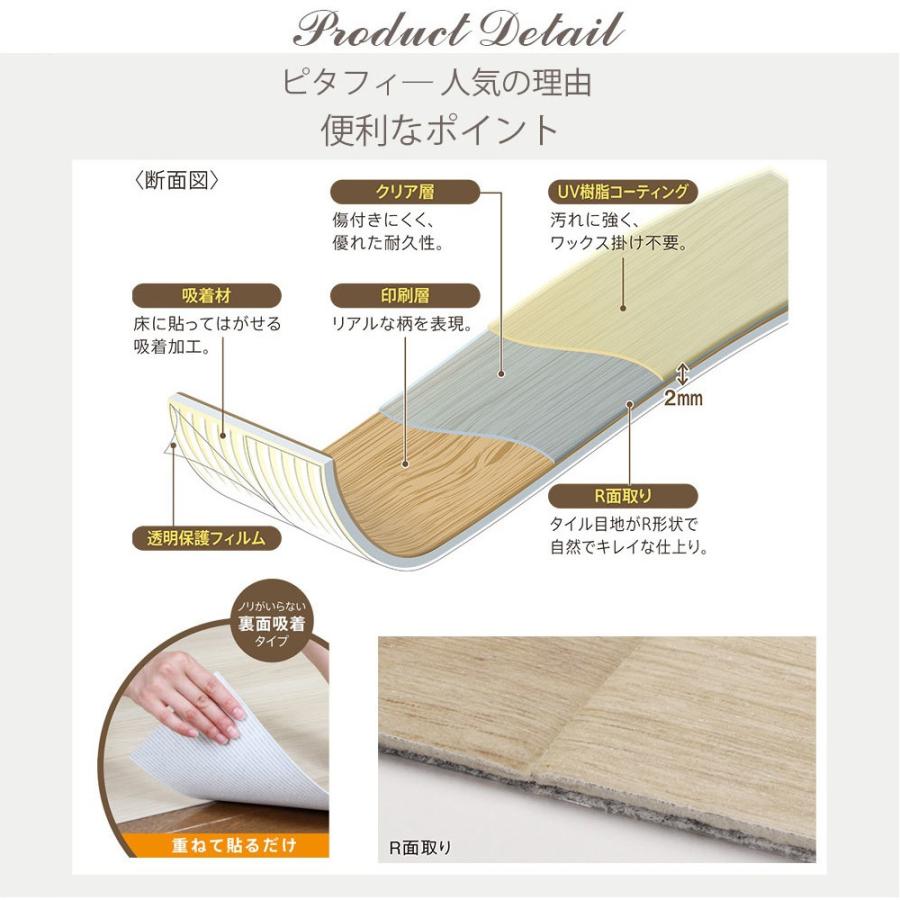 東リ PITAFI ピタフィー LAYフローリング Wood 1箱24枚入り フローリング リフォーム : イキトセレクトヤフー店 - 通販 - Yahoo!ショッピング