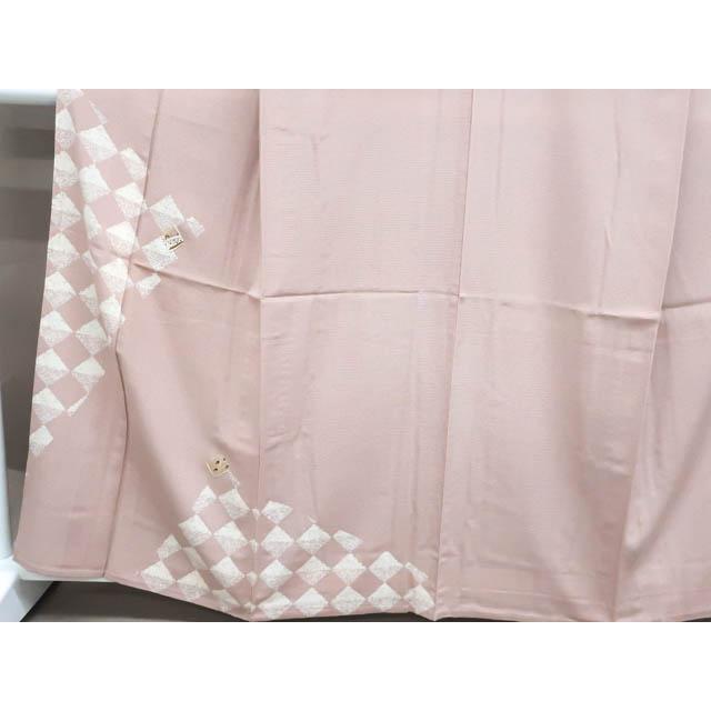 《京都一輝堂》【着物】 付下げ 夏物 夏 菱文 金糸 身丈約165cm 裄丈約63.5cm r7z04-244 : 一輝堂Yahoo!店 - 通販 - Yahoo!ショッピング