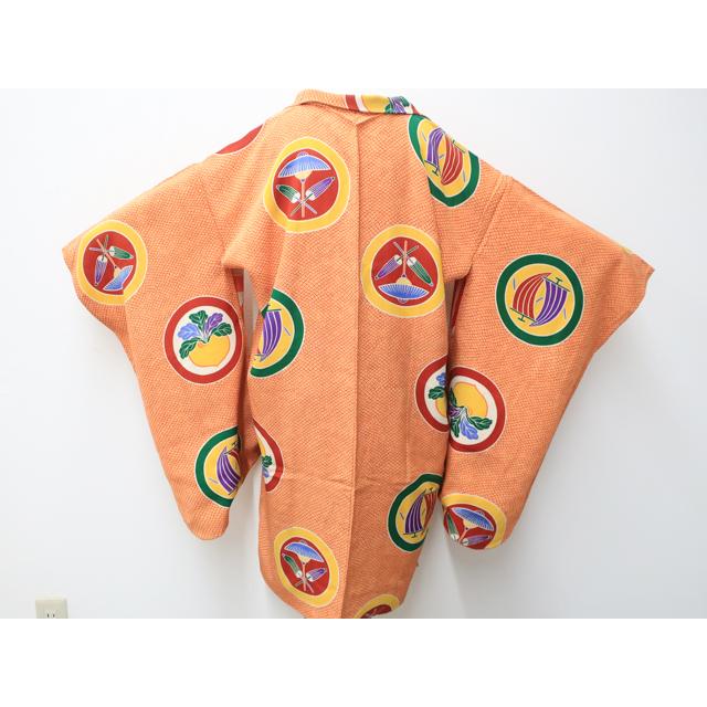 《京都一輝堂》【着物】 アンティーク 長羽織 染疋田 美品 希少 野菜柄 身丈約98cm 裄丈約62cm r7za01-5 : 一輝堂Yahoo!店 - 通販 - Yahoo!ショッピング