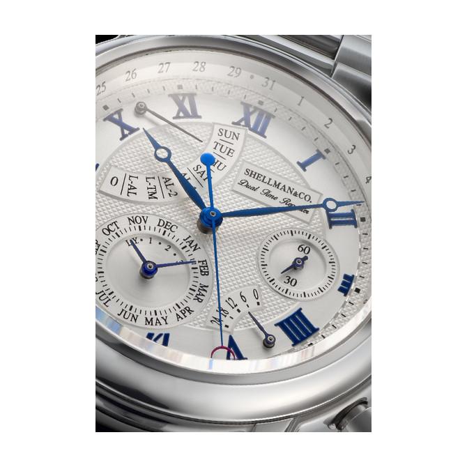 Shellman（シェルマン） DUAL TIME REPEATER デュアルタイムリピーター 日本国内正規品 2年保証 メンズ腕時計 ...