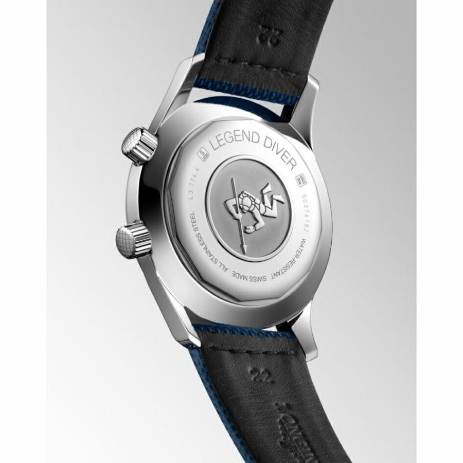 LONGINES ボーナスストア＋10% ロンジン レジェンドダイバー Legend Diver 自動巻き 30気圧防水 腕時計 正規品 5年 ...