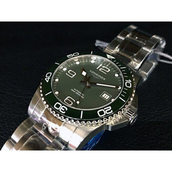 ロンジン LONGINES ハイドロコンクエスト 自動巻き ステンレスケースセラミックベゼル 30気圧防水 正規品 腕時計 L3.781.4 ...
