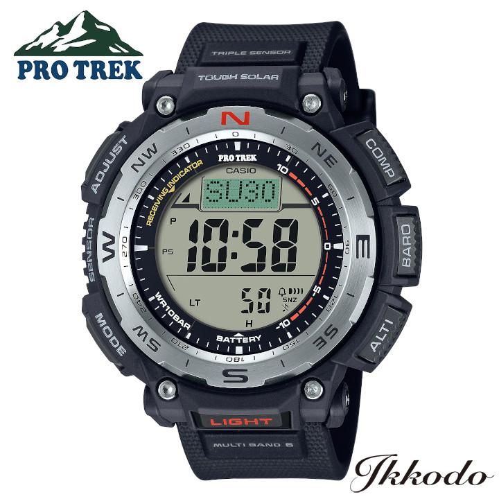 PRO TREK PROTREK プロトレック カシオ CASIO PRW-3400 Series ソーラー電波 51.7mm 20気圧防水 正規品 腕時計 1年間メーカー保証 PRW ...