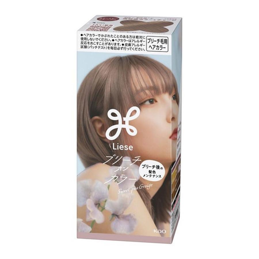Liese リーゼ ブリーチオンカラー スイートピーグレージュ カラー剤 カラーリング ブリーチ 白髪染め 白髪直し リタッチ 美髪 ムラなし 簡単 人気カラー : 一級品の店 いっきゅう ...