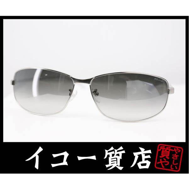 ポリス サングラス S 8697G サテンシルバー×マットクリアー×グレーグラデーションレンズ 【中古】 : イコー質店 Yahoo ...