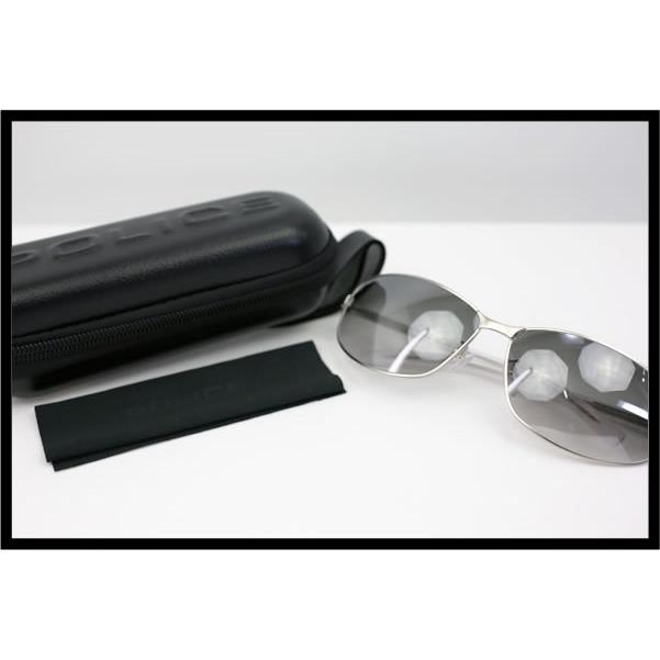 ポリス サングラス S 8697G サテンシルバー×マットクリアー×グレーグラデーションレンズ 【中古】 : イコー質店 Yahoo ...