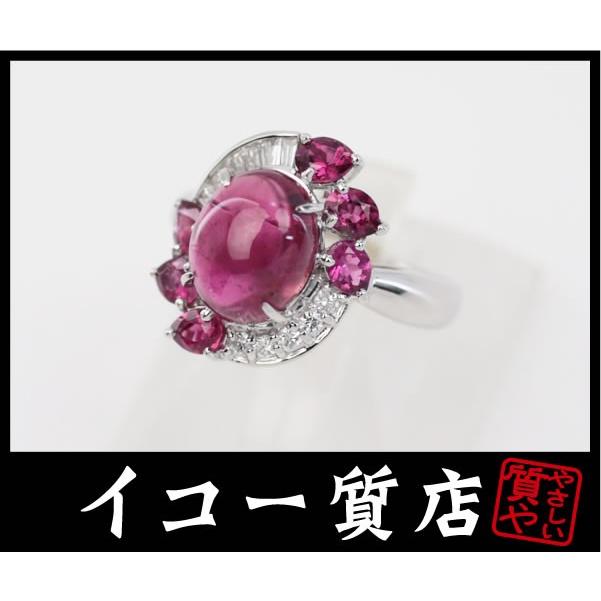 イコー質店 Pt900 ピンクトパーズ3.21ct/0.79ct ダイヤ0.25ct ファッションリング 12号 新品仕上げ済み 美品 RY2997 : イコー質店 Yahoo!ショッピング店 ...