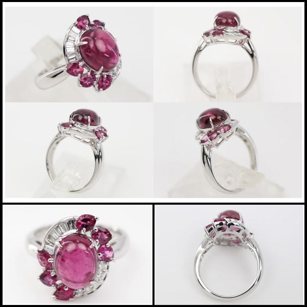 イコー質店 Pt900 ピンクトパーズ3.21ct/0.79ct ダイヤ0.25ct ファッションリング 12号 新品仕上げ済み 美品 RY2997 : イコー質店 Yahoo!ショッピング店 ...