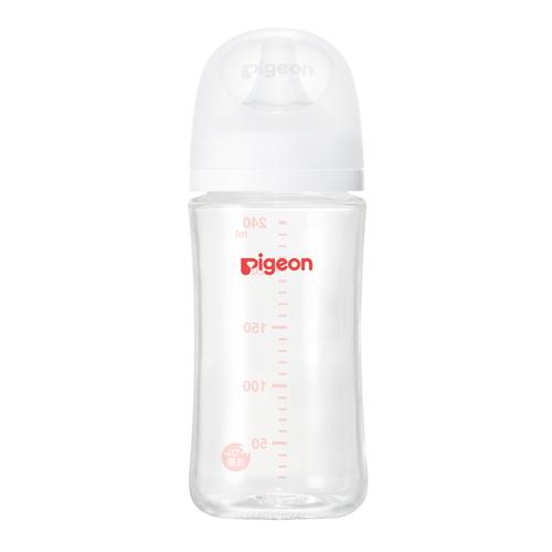 Pigeon（ピジョン） 哺乳瓶 耐熱ガラス 母乳実感哺乳びん 240ml : いくるんYahoo!ショッピング店 - 通販 - Yahoo!ショッピング