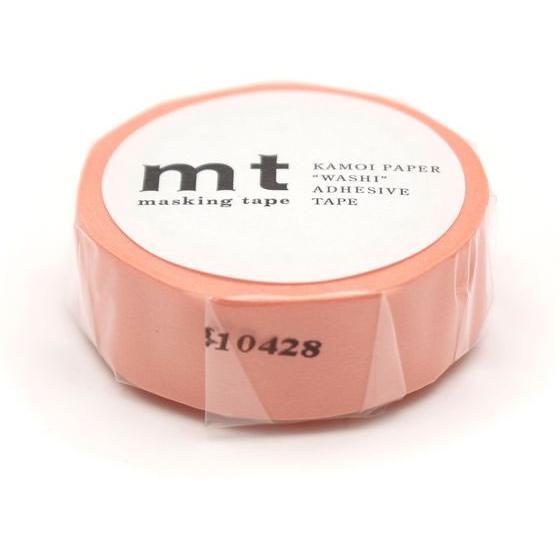 mt マスキングテープ サーモンピンク KAMOI : いくるんYahoo!ショッピング店 - 通販 - Yahoo!ショッピング