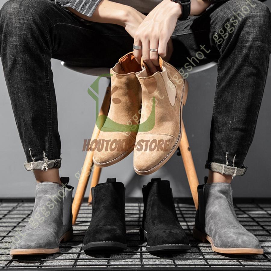 ビジネスシューズ チェルシーブーツ サイドゴア ブーツ メンズ 革靴 ショートブーツ 紳士靴 カジュアルシューズ エンジニアブーツ 24cm-28.0cm 防滑 防寒 ブーツ ショートブーツ ビジネスシューズ チェルシーブーツ ビジネス