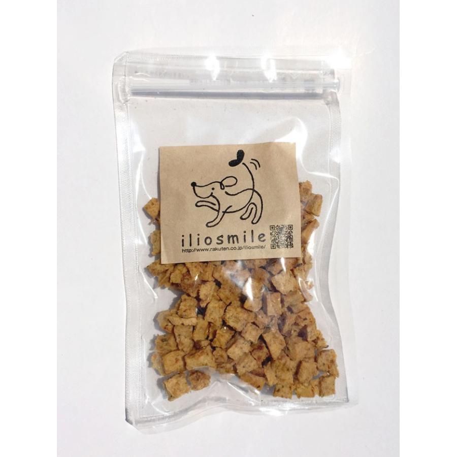 iliosmile 犬 おやつ 無添加 国産 明石産白身魚ダイス 50g/低脂肪 魚 フィッシュ アレルギー ダイエット イリオスマイル ポイント利用 お試し商品 サンプル : 犬用自然派 ...