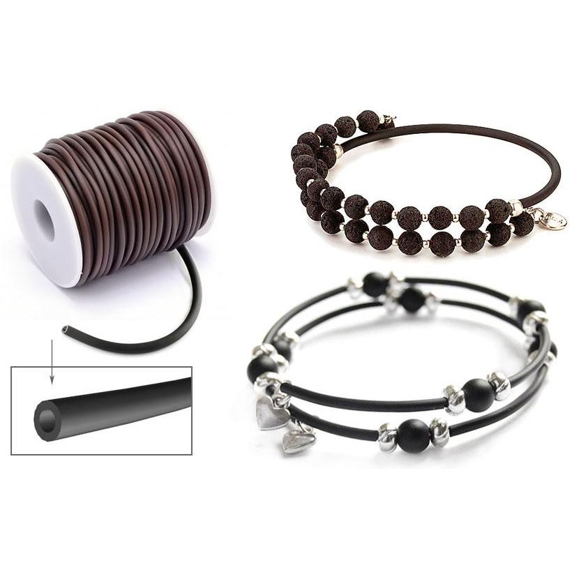 ジュエリー用ラバーチューブ Black 外径4mm 内径2.5mm /1mカット : アイ・ラブ・スマート - 通販 - Yahoo!ショッピング