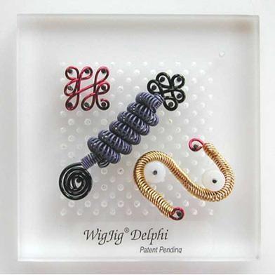 ペグボード WigJig : ワイヤークラフトジグ デルフィ (ペグ径 1.6mm 10本付き) : アイ・ラブ・スマート - 通販 ...