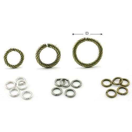 メタル・丸カン ツイスト・ワイヤー 外径11mm 線径153mm / 10個 : アイ・ラブ・スマート - 通販 - Yahoo!ショッピング