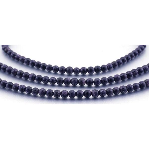 ブルー・サンド・ストーン ラウンド(玉) 3mm /40cm : アイ・ラブ・スマート - 通販 - Yahoo!ショッピング