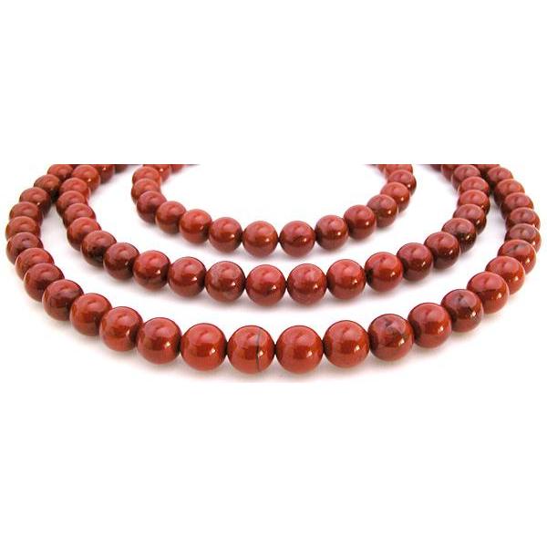 ジャスパー(レッド) ラウンド(玉) 6mm /40cm : アイ・ラブ・スマート - 通販 - Yahoo!ショッピング