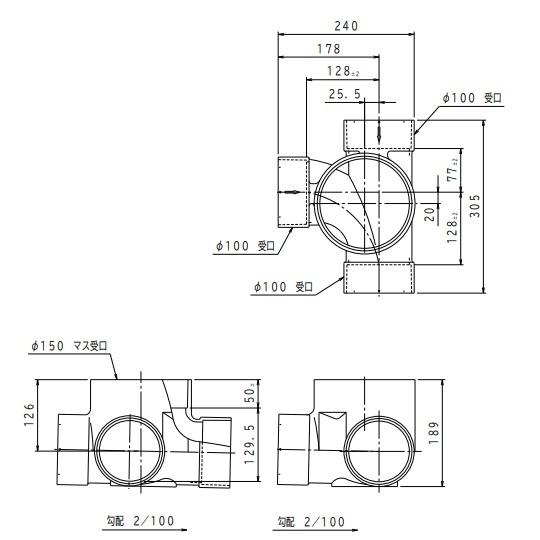 アロン化成 アロン 小口径桝 SD 90Y(左) 100-150 90°合流 小口径マス 雨水桝 汚水桝 ます 塩ビ製 トラップ 塩ビ管 : 今戸屋建材ヤフー店 - 通販 - Yahoo!ショッピング