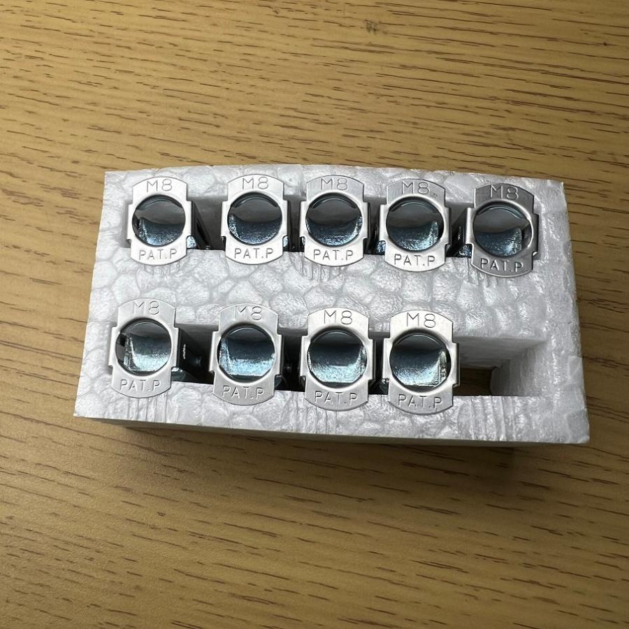 ターンナット TN-8 M8 9本 薄鋼板中空用 ワカイ プロパック : 今戸屋建材ヤフー店 - 通販 - Yahoo!ショッピング