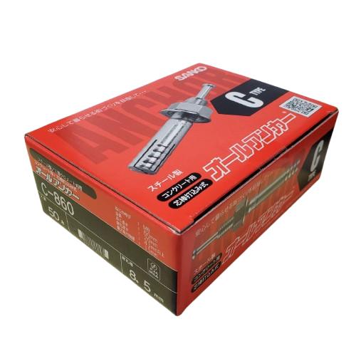 SANKO TECHNO オールアンカー M8×60mm C-860 サンコー 1箱50個入 : 今戸屋建材ヤフー店 - 通販 - Yahoo!ショッピング