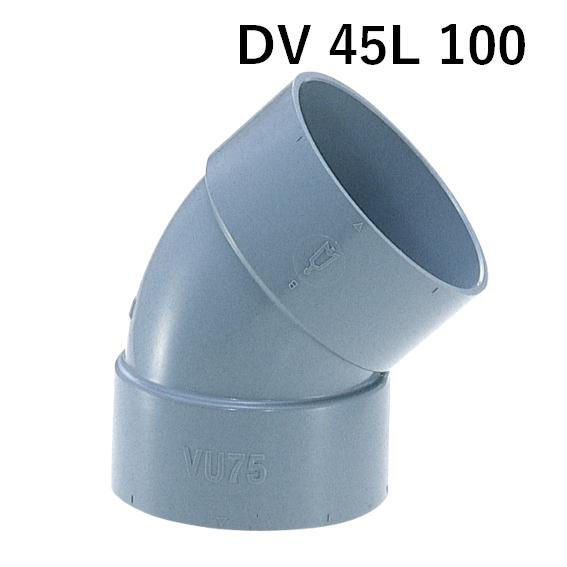 アロン DV 45L 100 45°エルボ VPパイプ内径接続 排水用継手 DV継手 配管 塩ビ 塩ビ管 : dv45l100 : 今戸屋建材ヤフー店 - 通販 - Yahoo!ショッピング