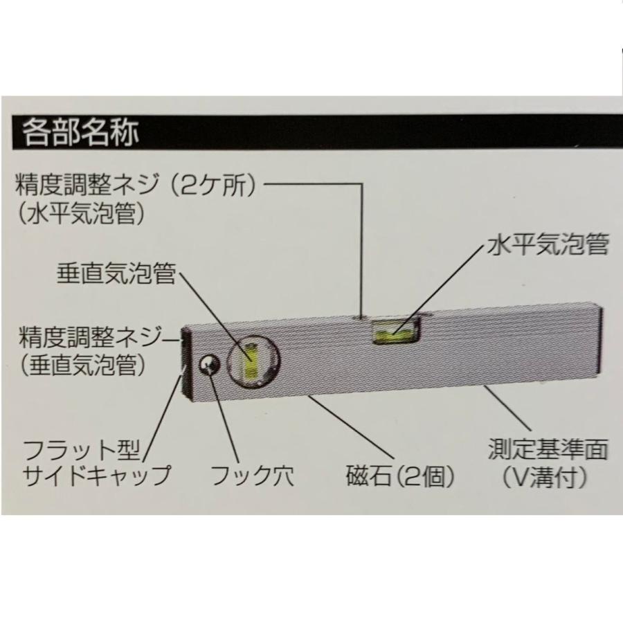 EBISU（水平器、水準器） エビス 磁石付ベーシックレベル シルバー 600mm ED-60MN : 今戸屋建材ヤフー店 - 通販 - Yahoo!ショッピング