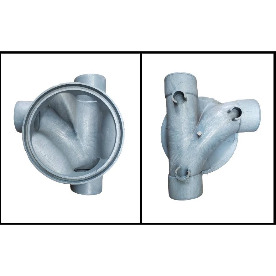 セキスイ エスロン インバートマス 排水マス 90Y 左 100-300 下水道配管 会所桝 小口径桝 塩ビ管 : 今戸屋建材ヤフー店 - 通販 - Yahoo!ショッピング
