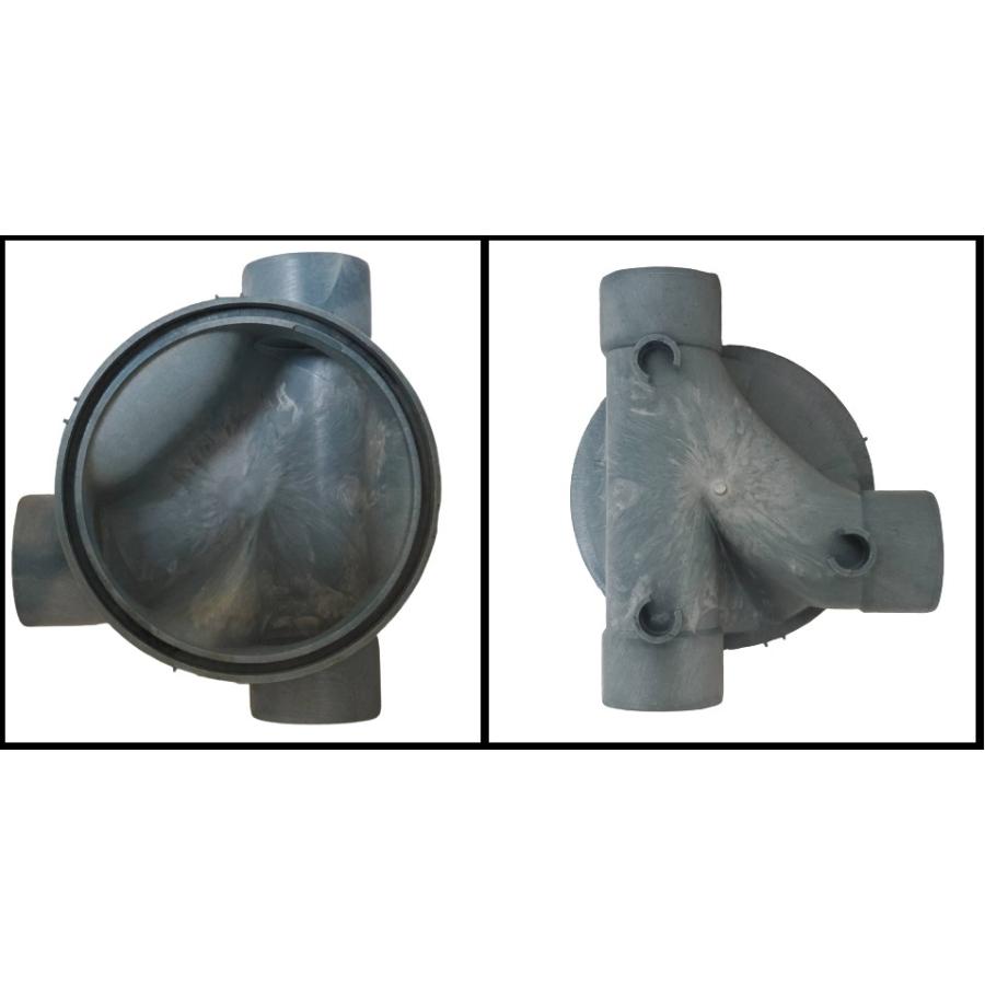 セキスイ エスロン インバートマス 排水マス 90Y 右100-300 下水道配管 90Y右 会所桝 小口径桝 トラップ 塩ビ管 : 今戸屋建材ヤフー店 - 通販 - Yahoo!ショッピング