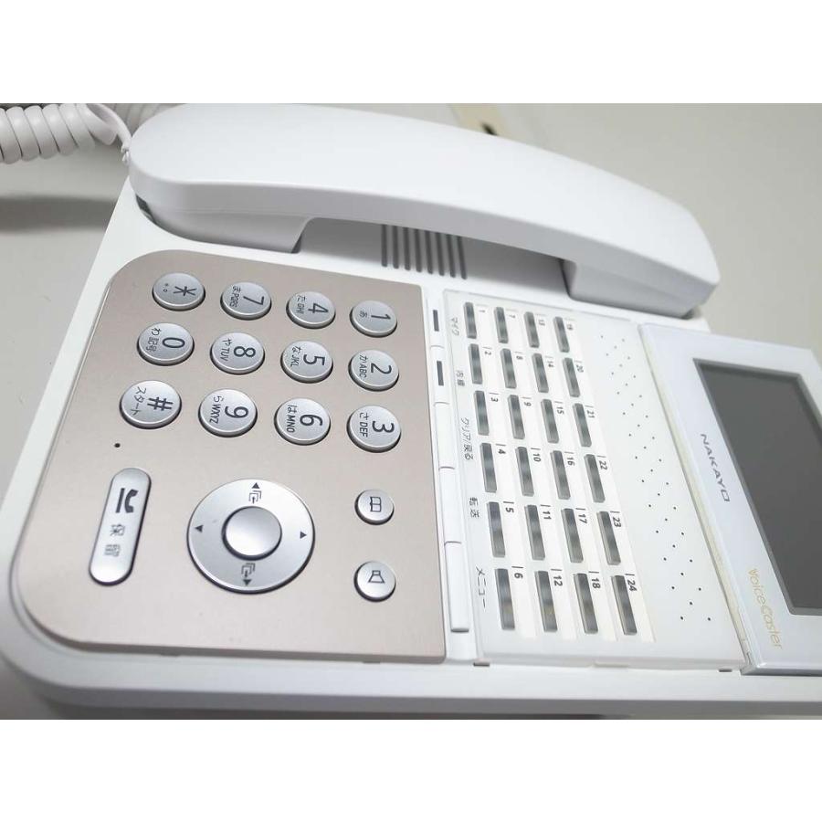 【☆ハンドセット新品☆】 ナカヨ Voice Caster IP PHONE 【IP-24N-ST101B(W)】 (4) : imp ...