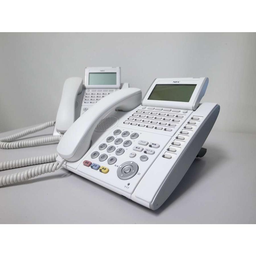 【☆液晶万全☆】 NEC Aspire X 32ボタン多機能電話機 【DTL-32D-1D(WH)TEL】 2台 (6) : イメージパレット ...
